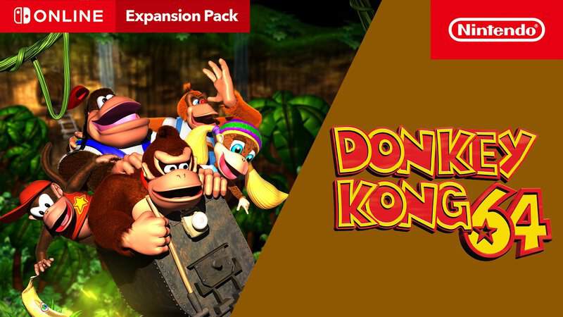 Donkey Kong Is Here: Donkey Kong 64 Joins Nintendo Switch Online This ...
